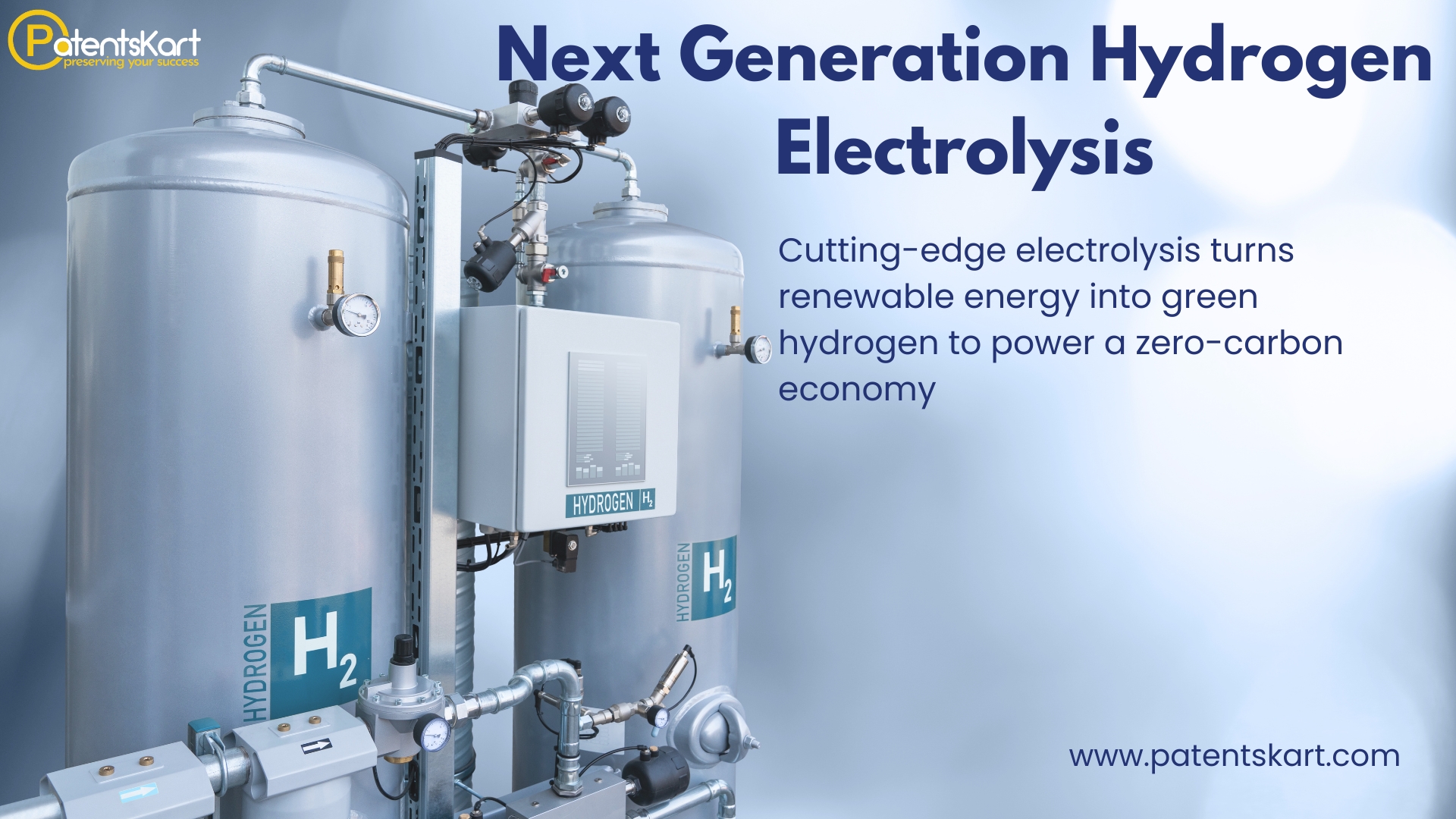 Next Generation Hydrogen Electrolysis - Patentskart