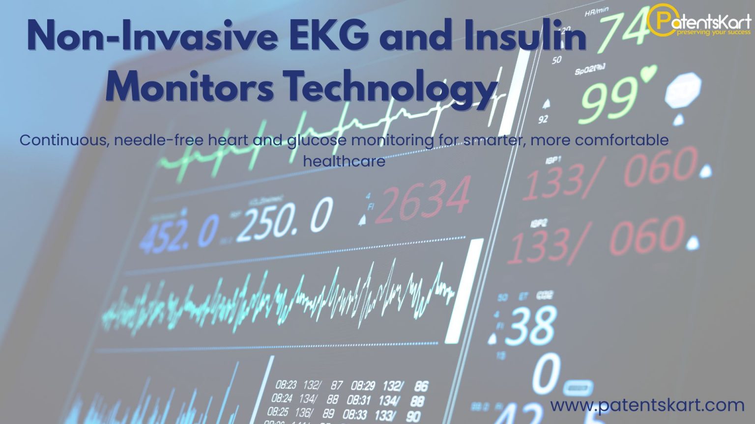 Non-invasive EKG and Insulin Monitoring Insights